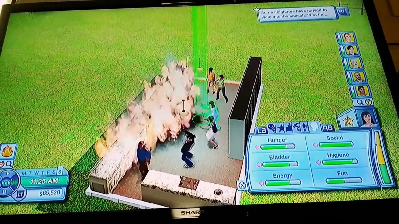 Death in the Sims 3 Xbox 360 - YouTube
