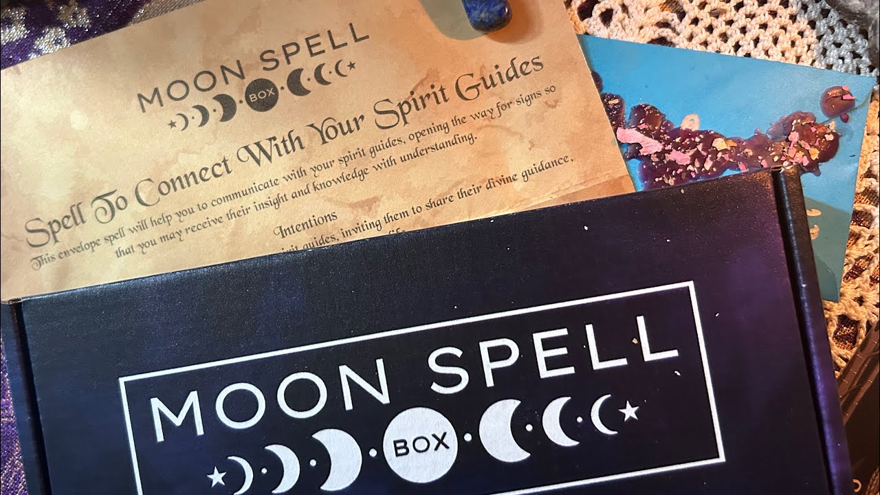 Moon Spell Box - Spell to Connect With Your Spirit Guides 🐌 🌿(June 2024 ...