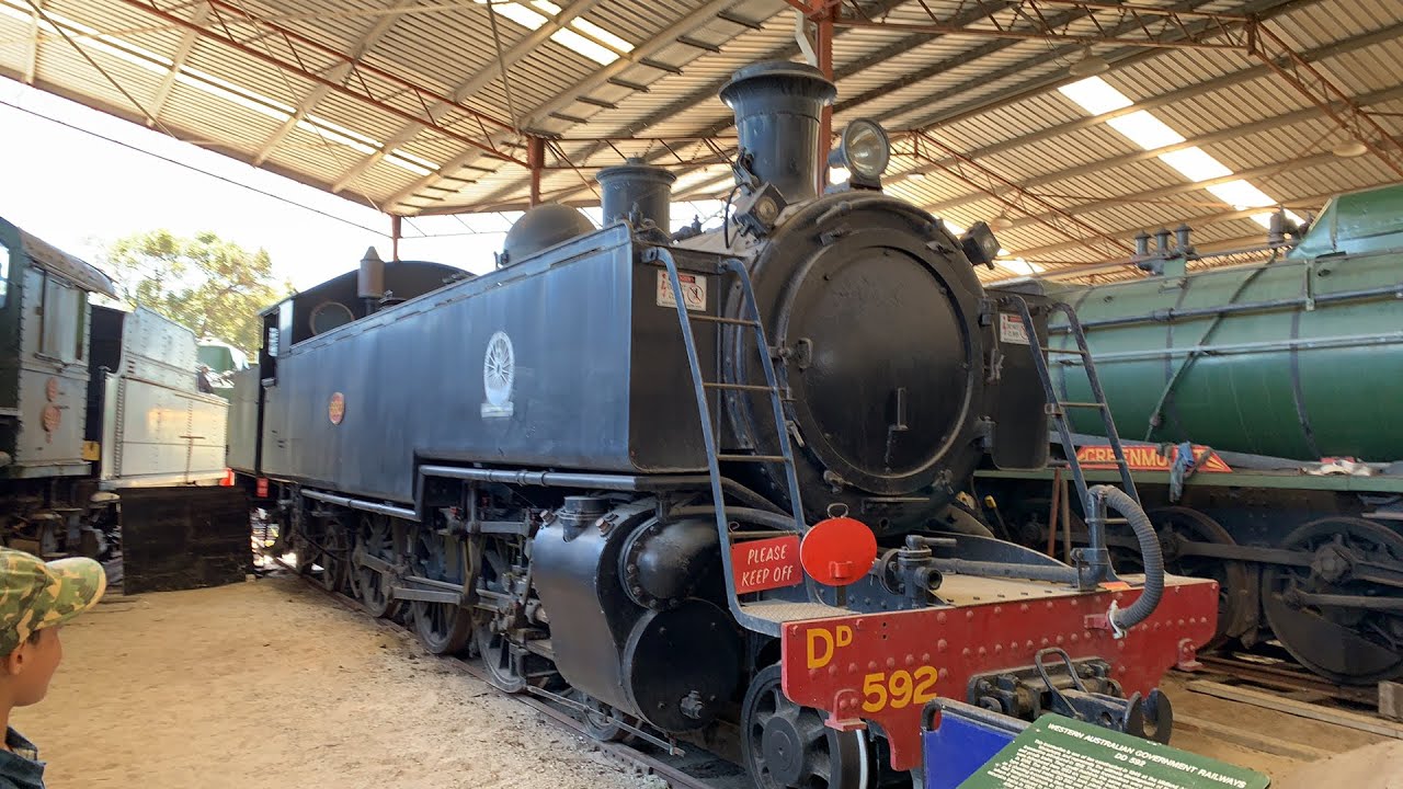 DieselD199 at the WA Railway Museum - YouTube