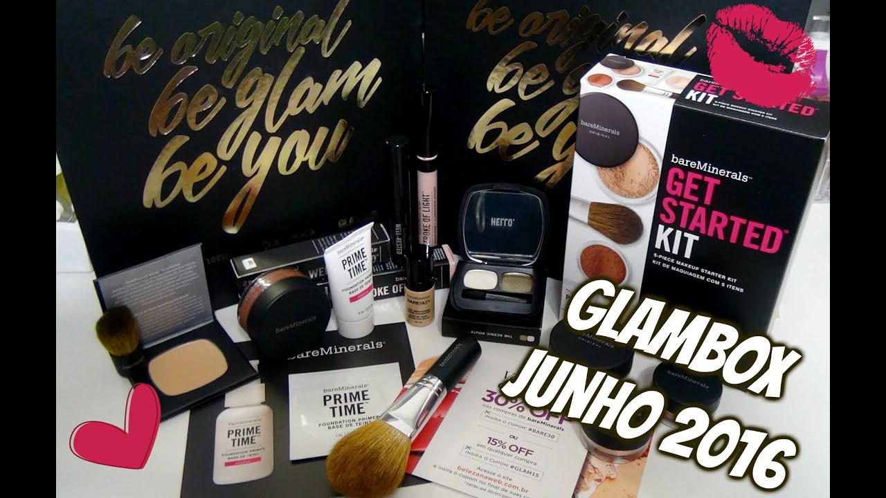 GLAMBOX - Junho 2016 - 2 caixas em 1 vídeo - YouTube