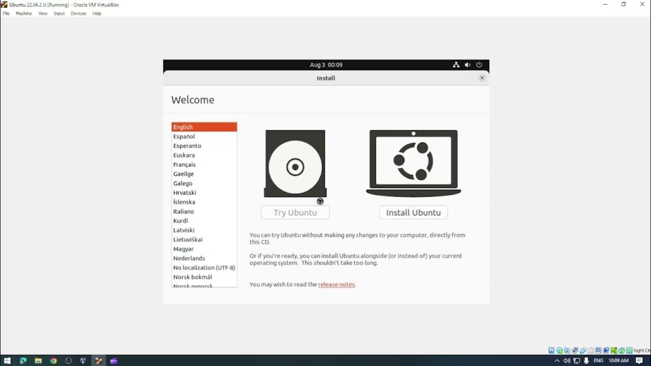 How to install Unbutu 22.04.2 Jammy Jellyfish Desktop | 2023 Guide - YouTube