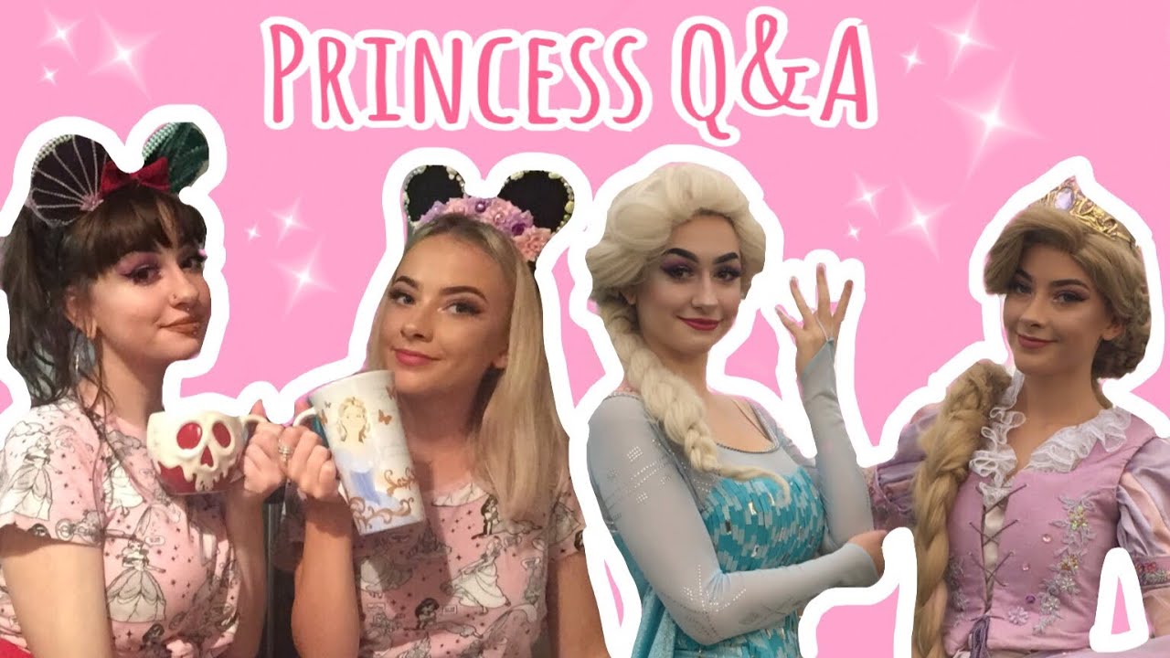 Princess Performer Q&A || All About Our Job! - YouTube