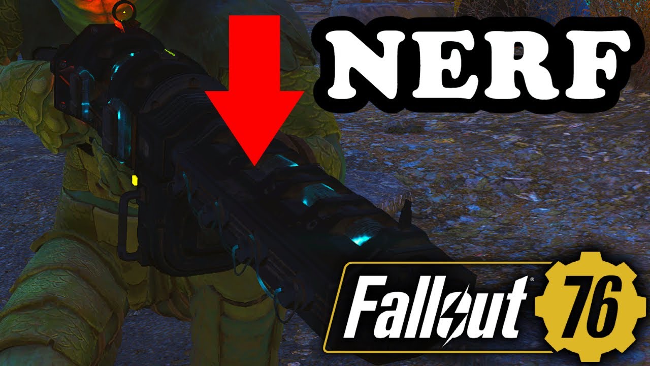 Gauss Shotgun NERF! - Fallout 76 - YouTube