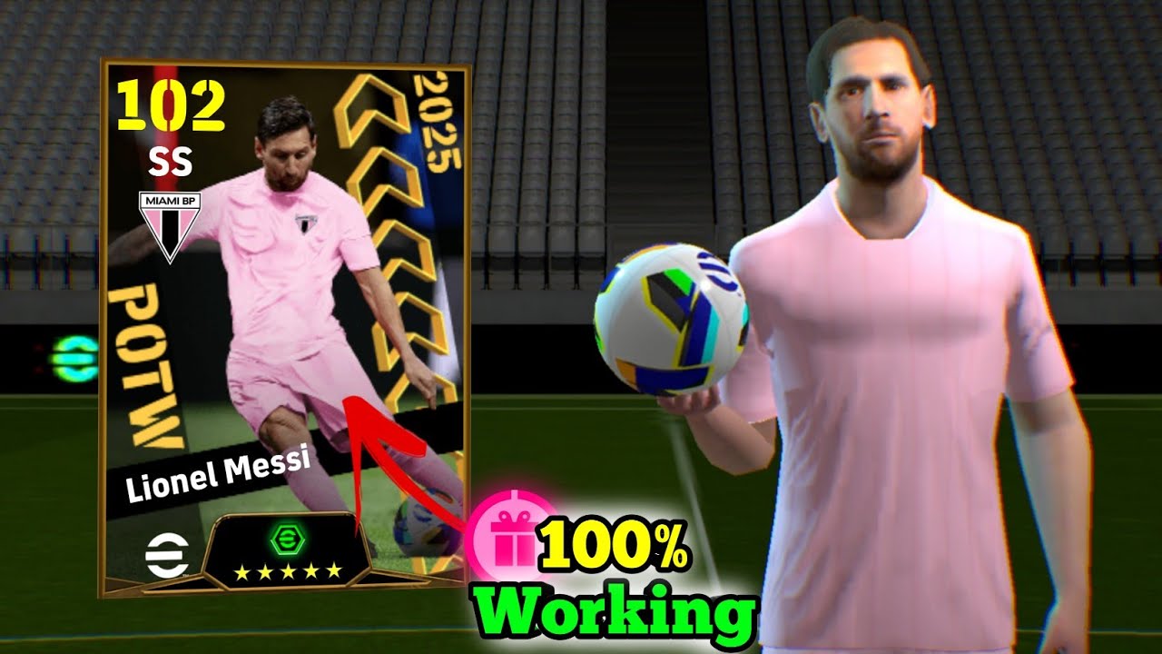 Trick To Get 102 Rated Lionel Messi In eFootball 2025 🔥 Messi Potw Club ...