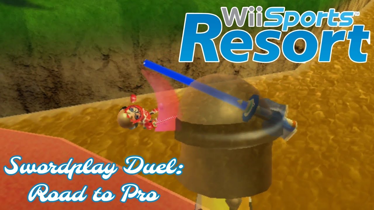 Wii Sports Resort (US ver; 2009) - Road to Pro (Swordplay Duel ...