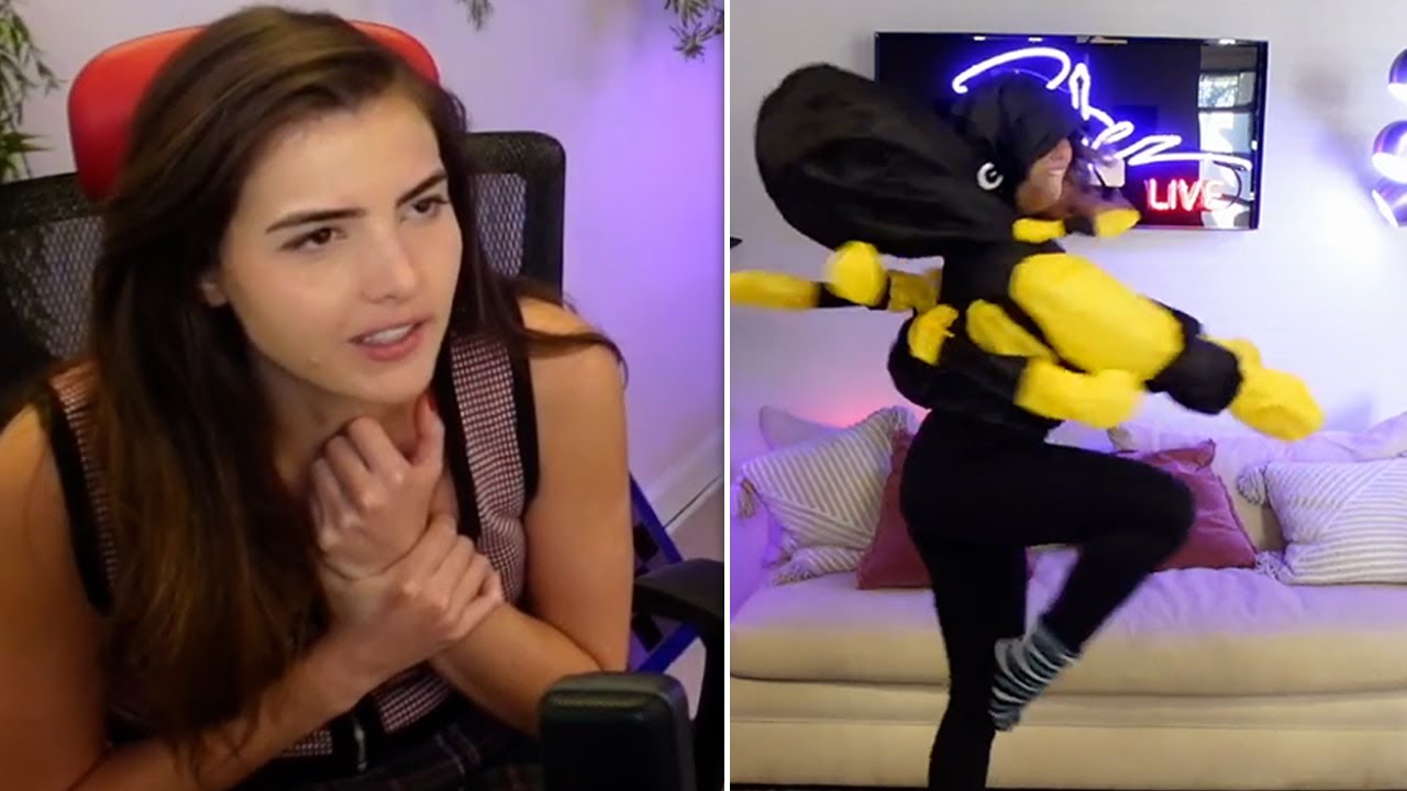 Andrea Tries Ballet (In A Spider Costume??) - YouTube