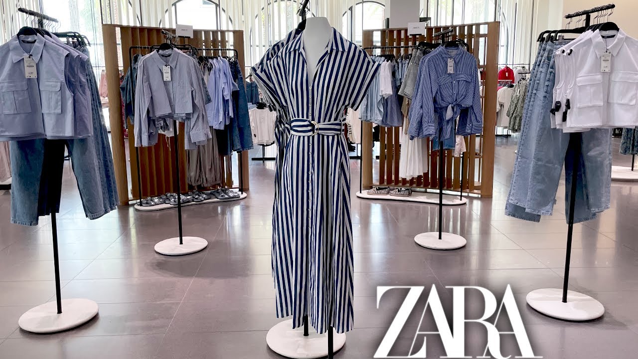 ZARA NEW IN END OF JULY'23 / ELEGANT DENIM COLLECTION - YouTube