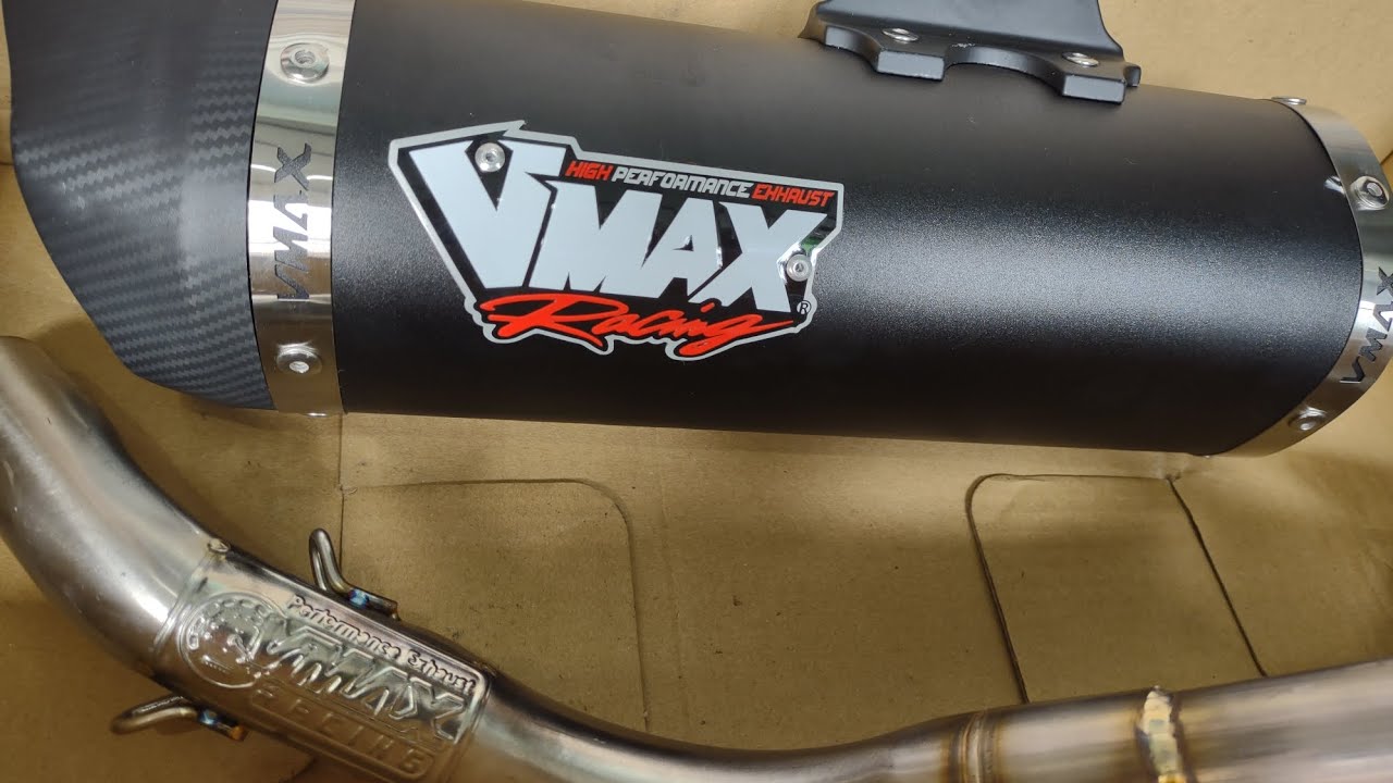 Vmax racing pipe for honda click 125i v2...ganda pala nito smooth..d ...