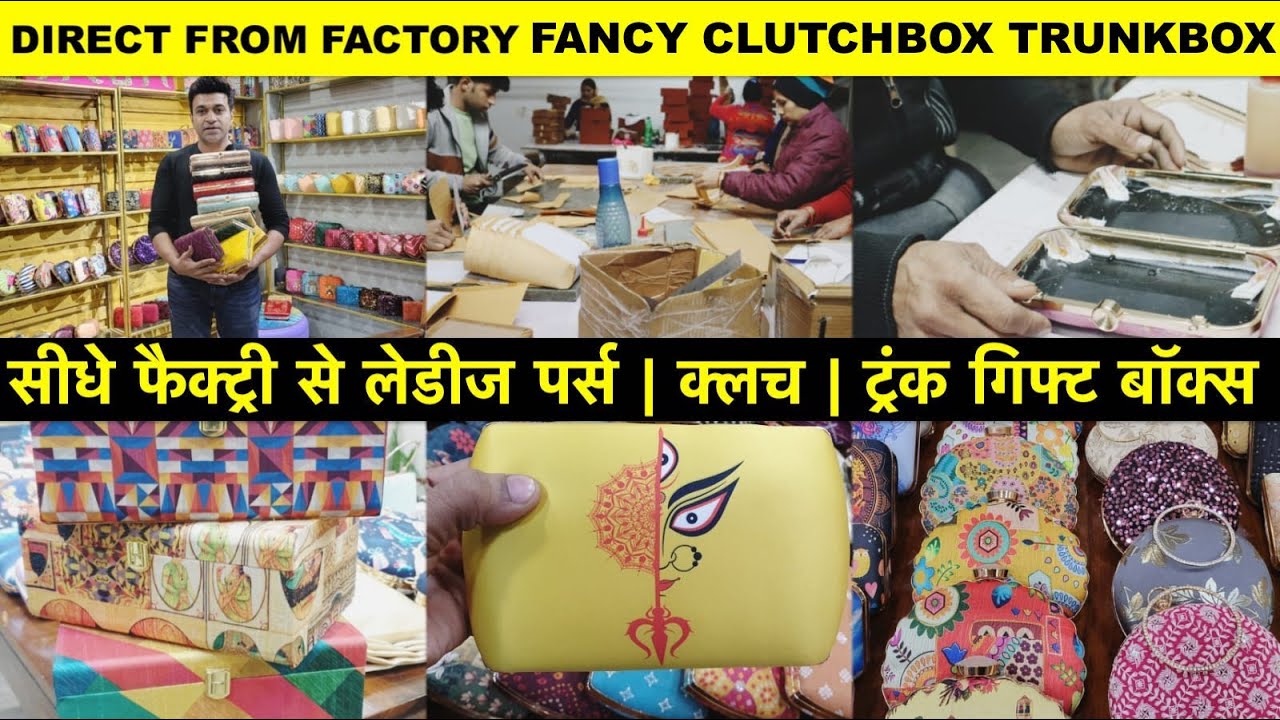 LADIES PURSE MANUFACTURER | MANUFACTURER & WHOLESALER CLUTCHBAGS TRUNK ...