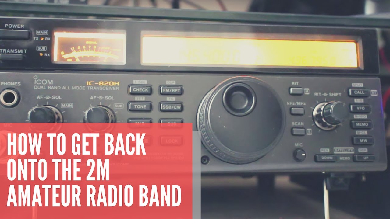 This is how I got back into 2m amateur radio - YouTube