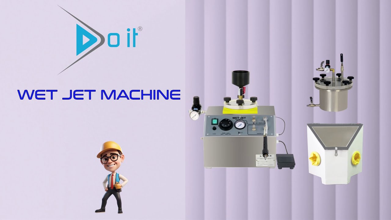 Wet Jet Machine Installation | Jewellery Cleaning | Doit Industries Pvt ...