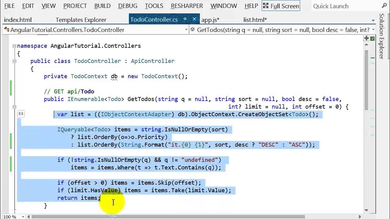 AngularJS end-to-end web app tutorial Part II - YouTube