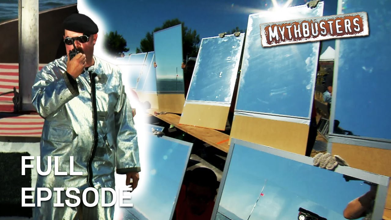 Solar Ray 3.0! | MythBusters | MythBusters | Season 7 Episode 27 | Full ...