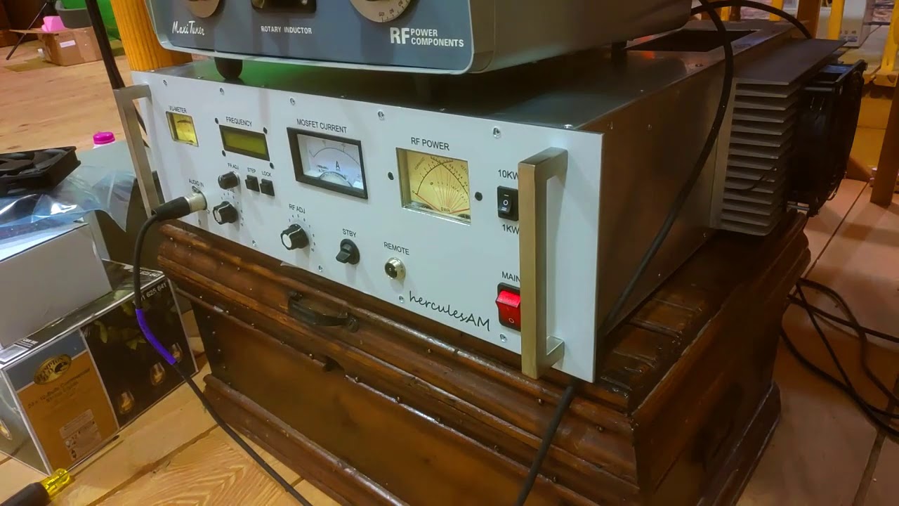 Hercules AM & Other AM Transmitters - YouTube