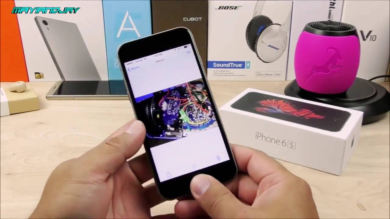 Goophone i6s-iphone 6s clone - YouTube