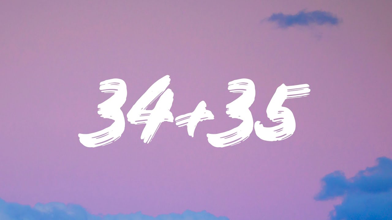 Ariana Grande - 34+35 Remix (Lyrics) Feat. Doja Cat & Megan Thee ...