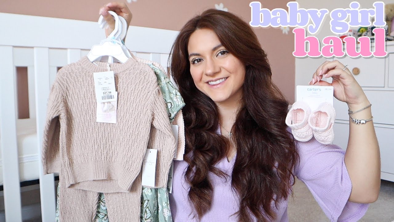 BABY GIRL CLOTHING HAUL PART 2 !! - YouTube