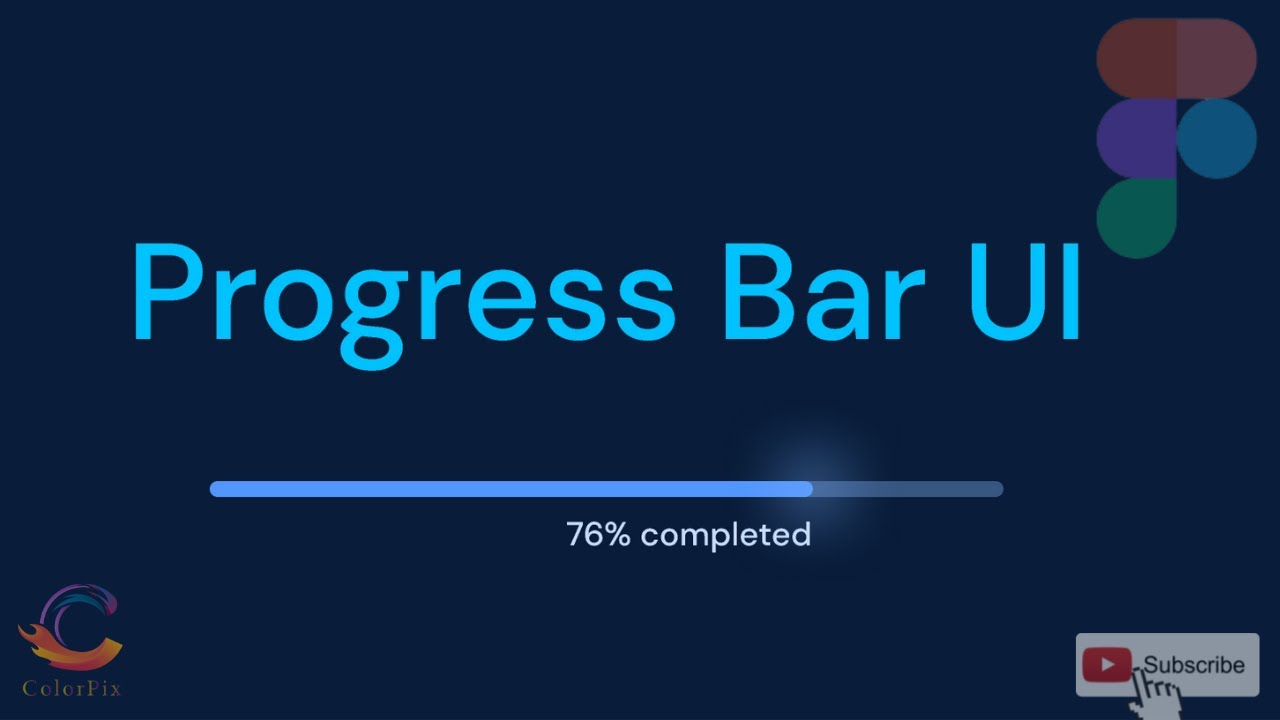 Auto Progress Bar In figma / Figma tutorials #uiuxdesigns # ...