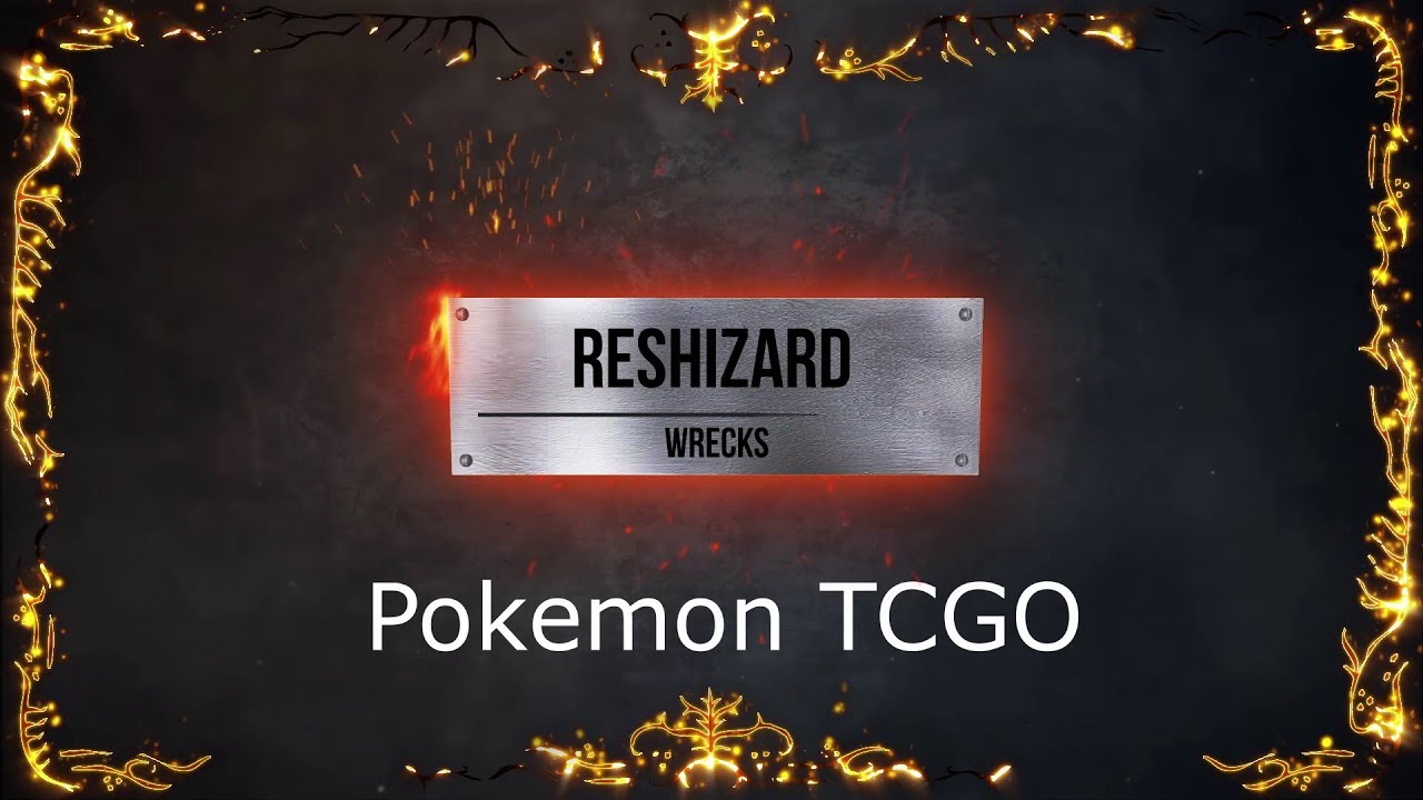 Pokemon TCGO , Reshizard Deck WRECKS! - YouTube