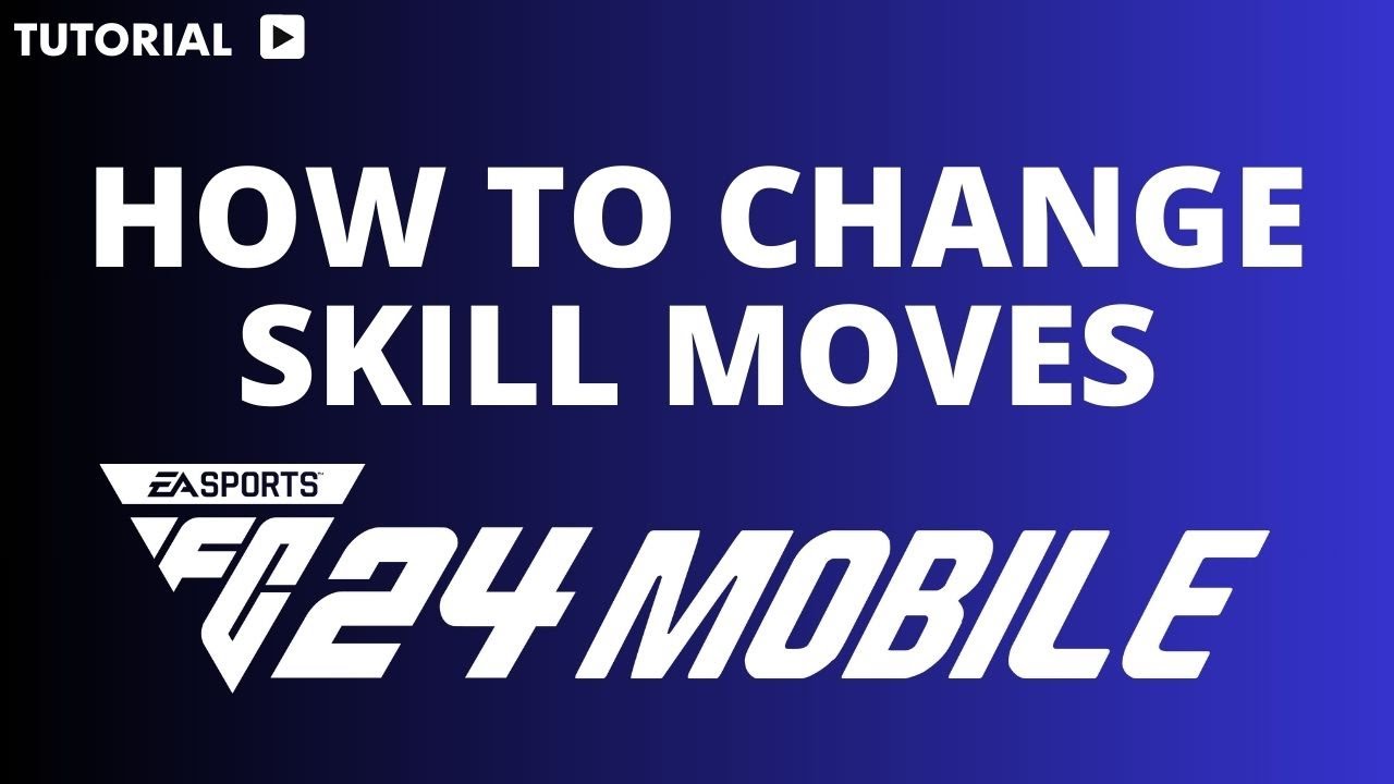 How to change skill moves in fc mobile - YouTube
