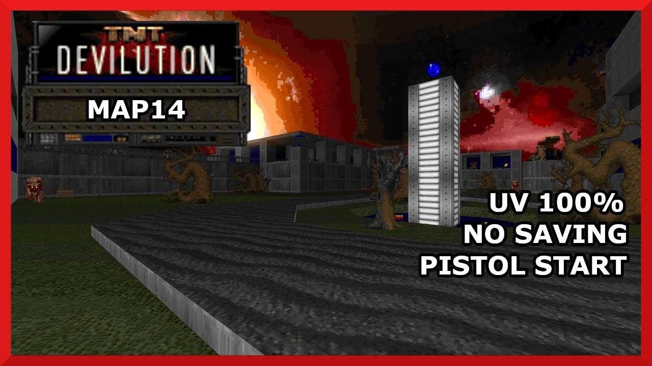 Final Doom TNT: Devilution UV 100% Map14 "Parhelion Labs" - YouTube