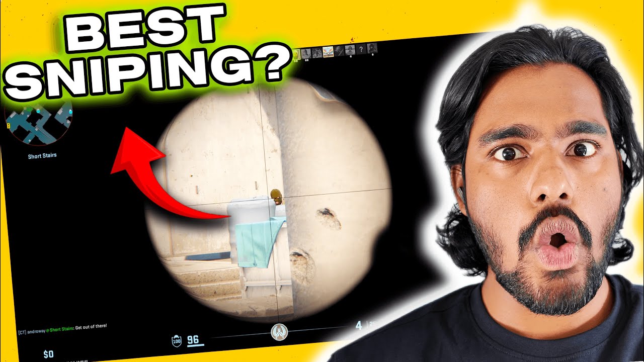 FIRST TIME UISING SNIPER IN COUNTER STRIKE !! Explaining Counter Strike ...