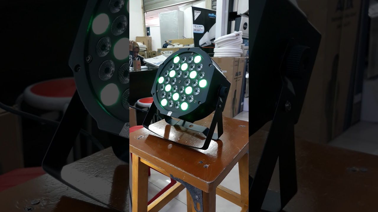 LED panggung par 36 RGB - YouTube