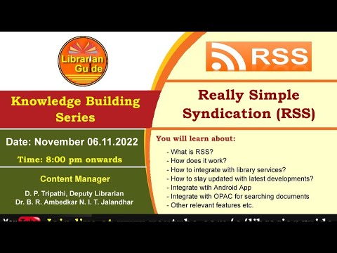 Really Simple Syndication (RSS) - YouTube