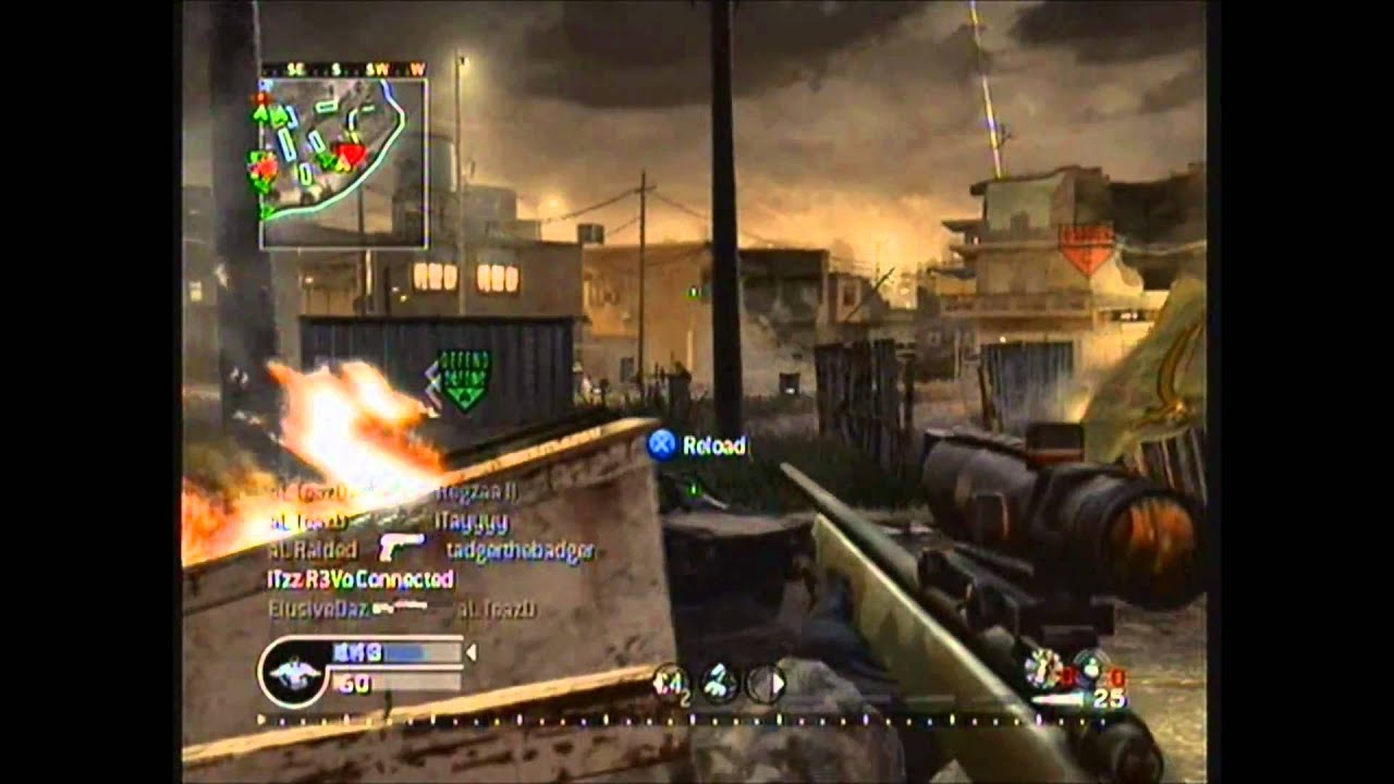 cod4 some g shots no scopes - YouTube