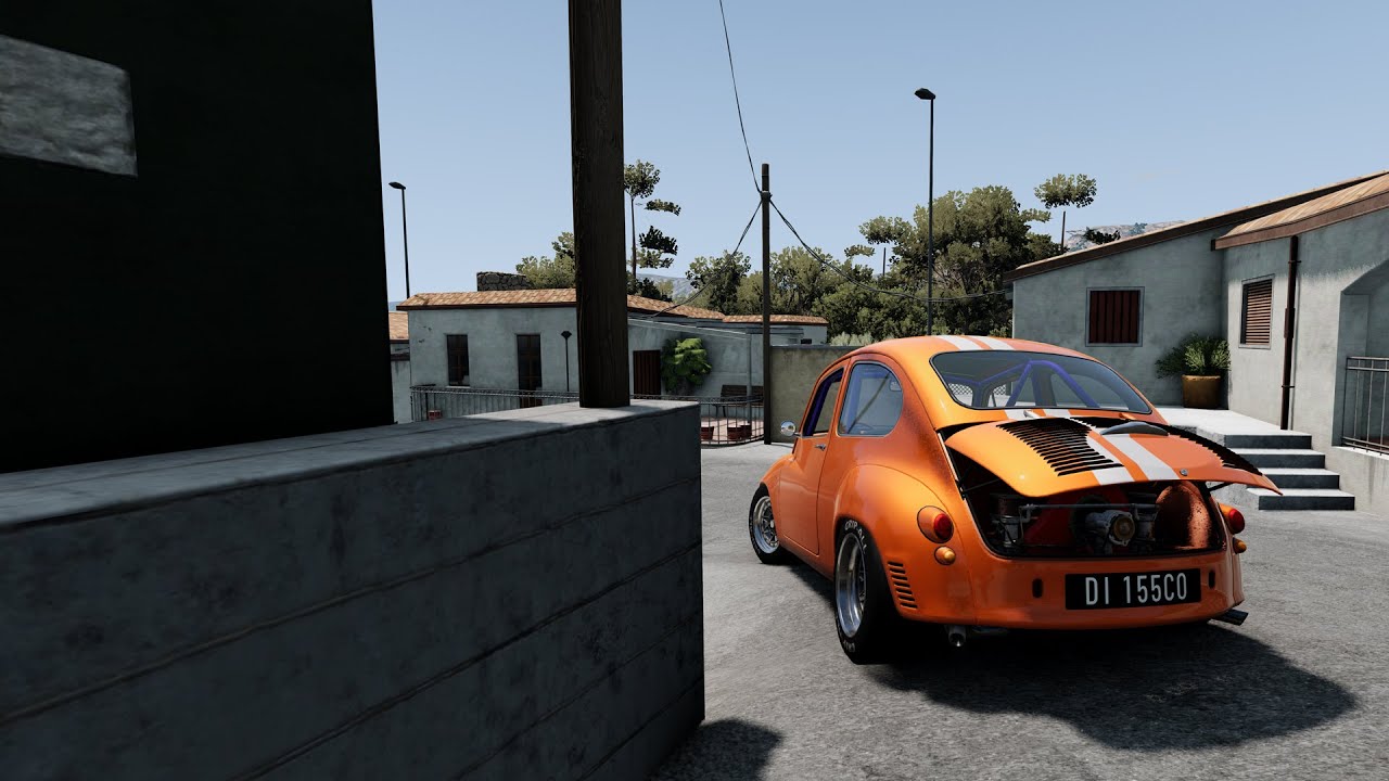 BeamNG Drive - Town Run - The Mediterranean Special Stage 02 - YouTube
