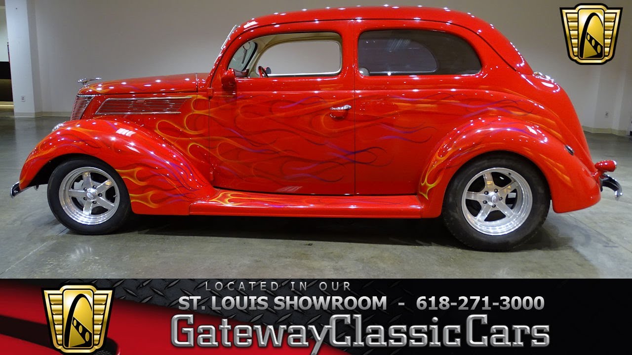 #7333 1937 Ford Humpback - Gateway Classic Cars of St. Louis - YouTube