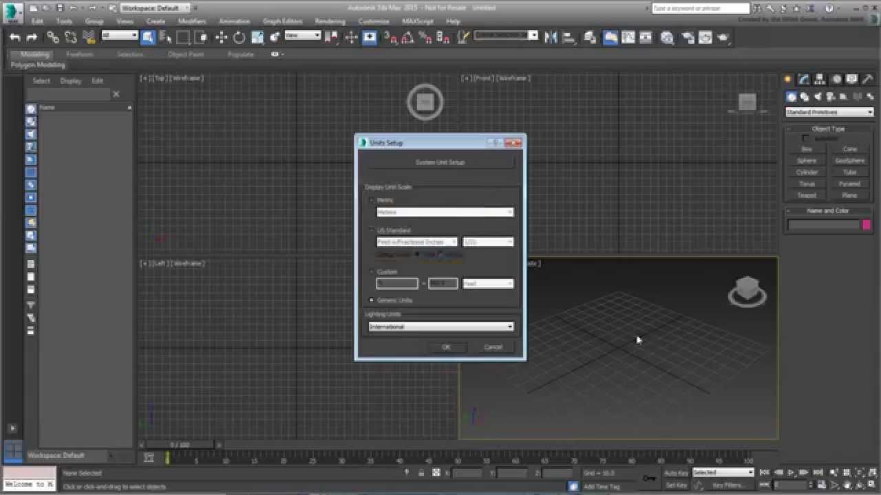 Comprendre les unités dans 3ds Max - 1e partie : Échelle de projet VOSTFR - YouTube