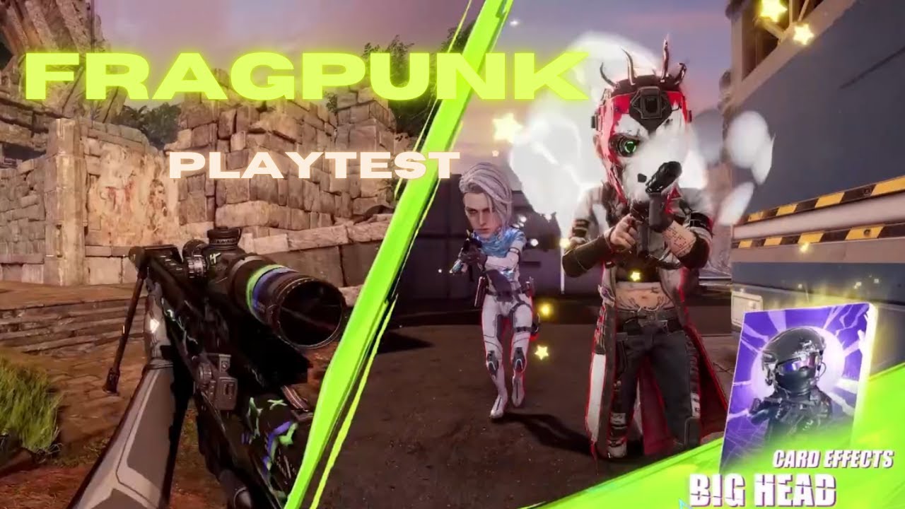 playing fragpunk for the first time - wowie so fun - YouTube