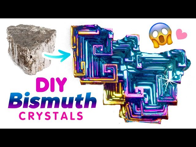 Homemade Bismuth Crystals