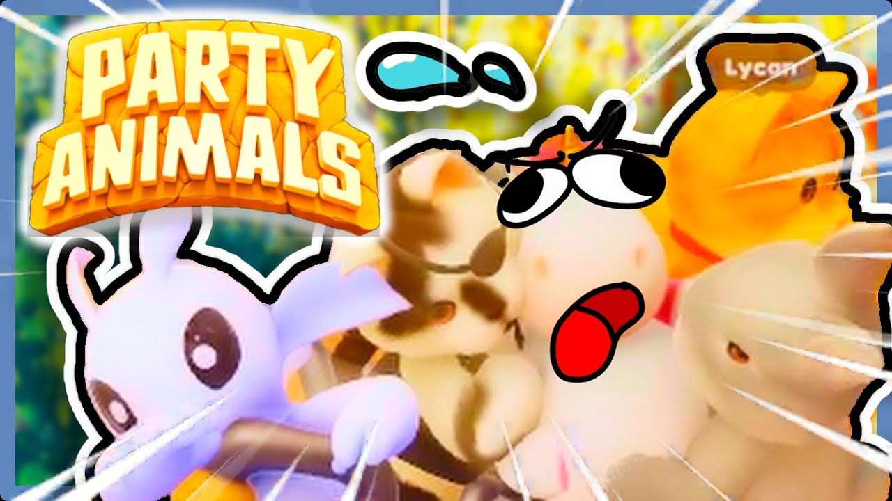 We Can't Stop Laughing in this Derpy Game! (Party Animals) | Furry ...