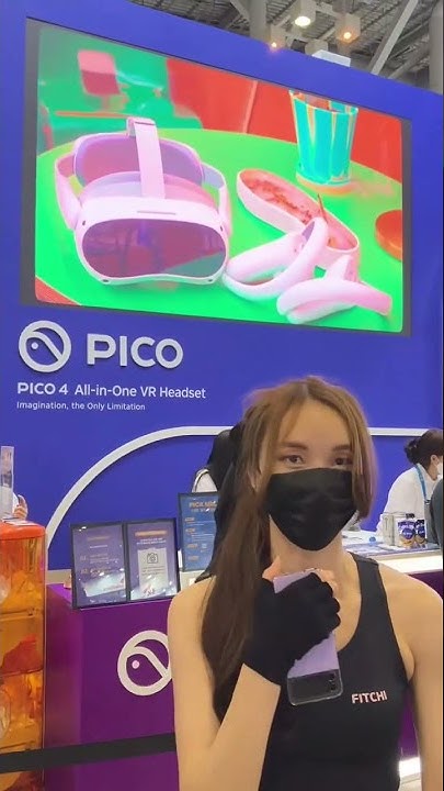 PICO가 VR복싱 대회 우승에 빛나는 “VR여전사” FITCHI를 지스타에서 만나보았습니다 #PICO #PICO4 #피코VR ...