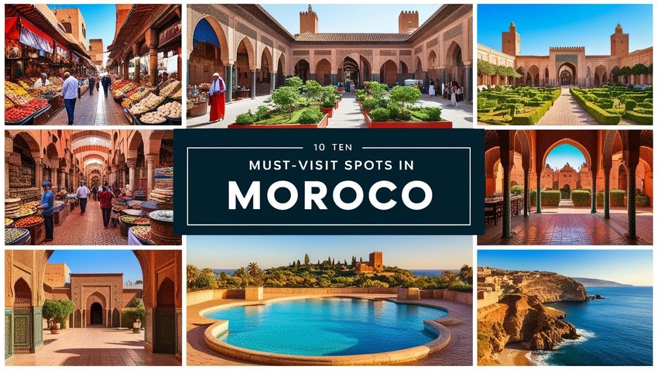 10 Must-Visit Spots in Magical Morocco! - YouTube