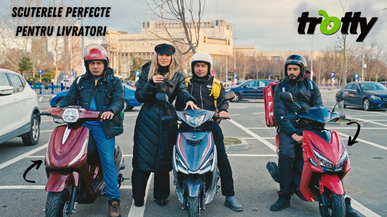 ⛽ 12 lei o zi întreagă pe scuterele BSK by Trotty – partenerul perfect ...