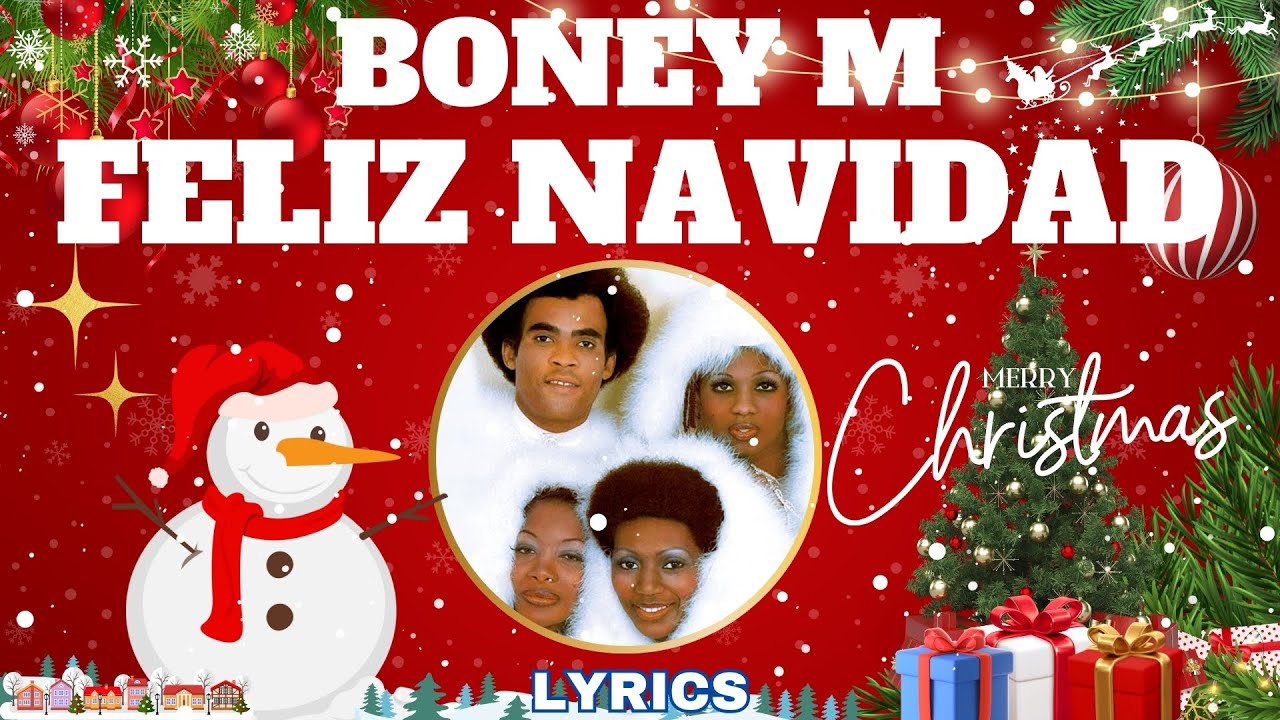 2. Feliz Navidad with Lyrics || Boney M - YouTube