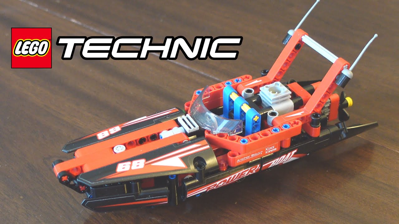Lego Technic 42089 Power Boat - YouTube