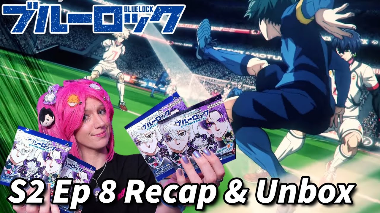Blue Lock Season 2 Episode 8 Recap & Unboxing Mystery Blue Lock Blind ...