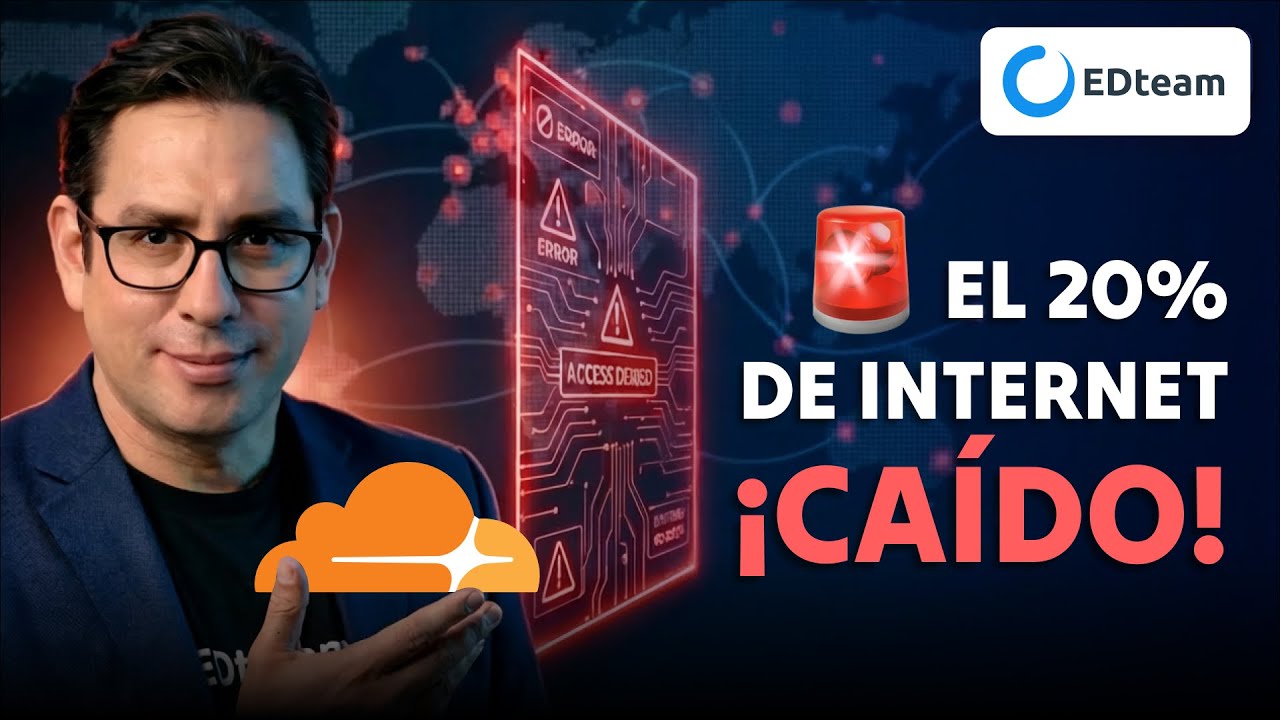 ¿Por qué se cayó Cloudflare y el 20% de Internet? - YouTube