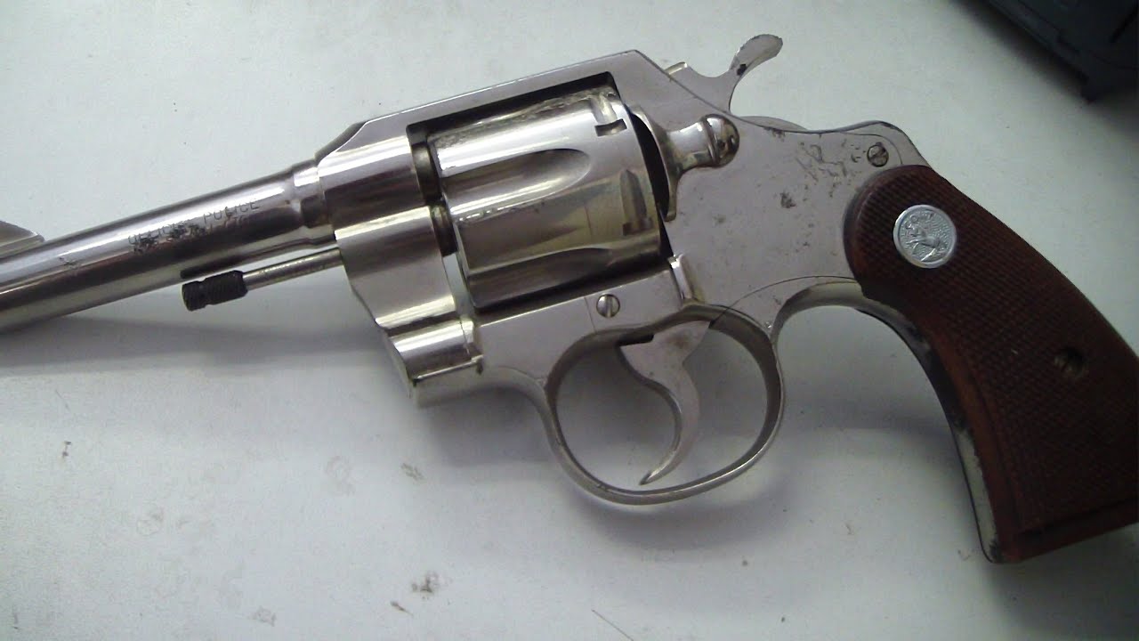 Colt Official Police Revolver 38 Special YouTube