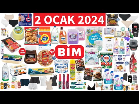 BİM 2 OCAK 2024 | TEMİZLİK GIDA ÜRÜNLERİ | RESMİ KATALOGDAN ✅| BİM İNDİRİMLERİ | Bim Aktüel Kampanya