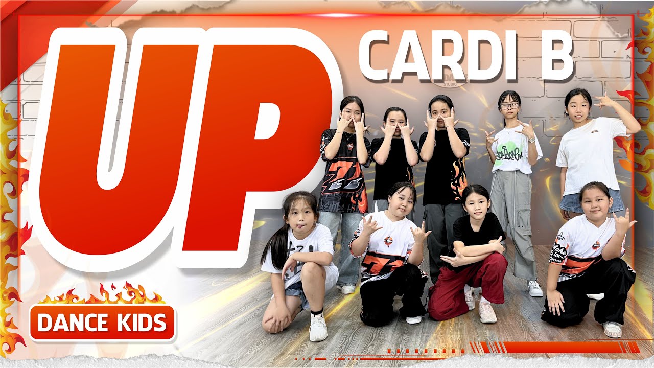 UP - CARDI B | DANCE KIDS | KIDZ 02 | 71 DANCE STUDIO - YouTube