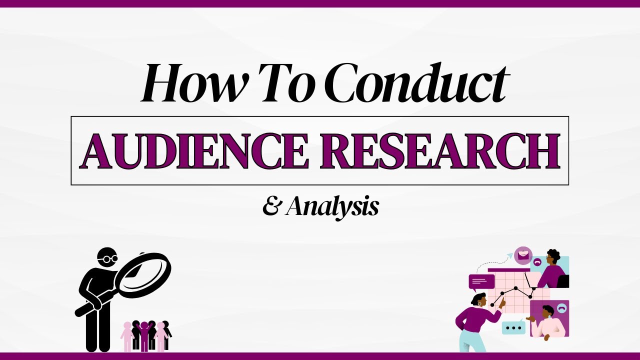 How To Conduct Audience Research & Analysis | Practical example - YouTube