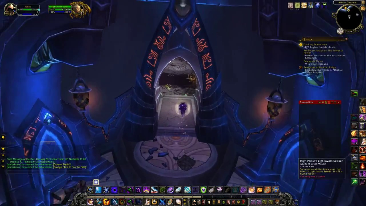 Flanking Maneuvers Argus Quest World of Warcraft - YouTube