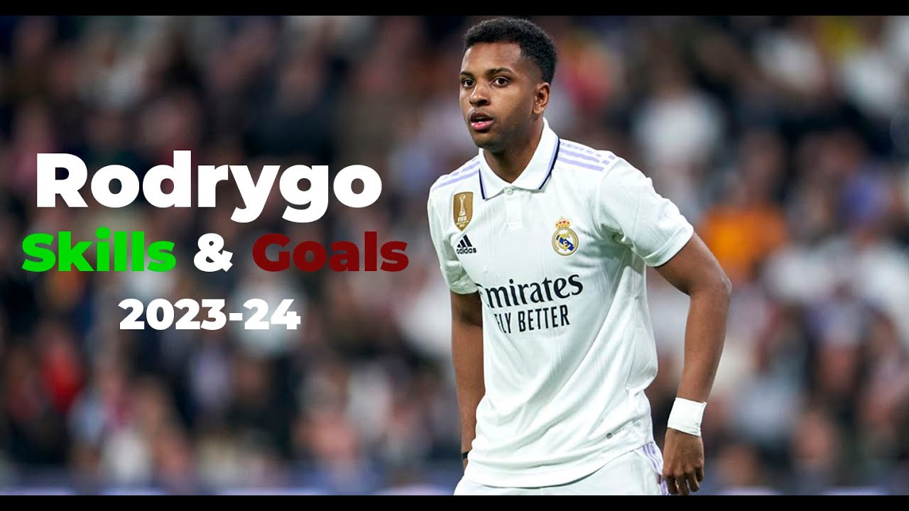 Rodrygo Dazzling Skills & Goals 2023\24 - YouTube