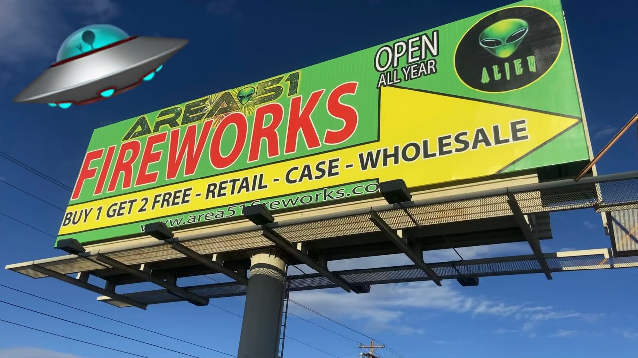 Area 51 Fireworks (Alien) 👽🛸 Wholesale Walk Through 2022 - YouTube