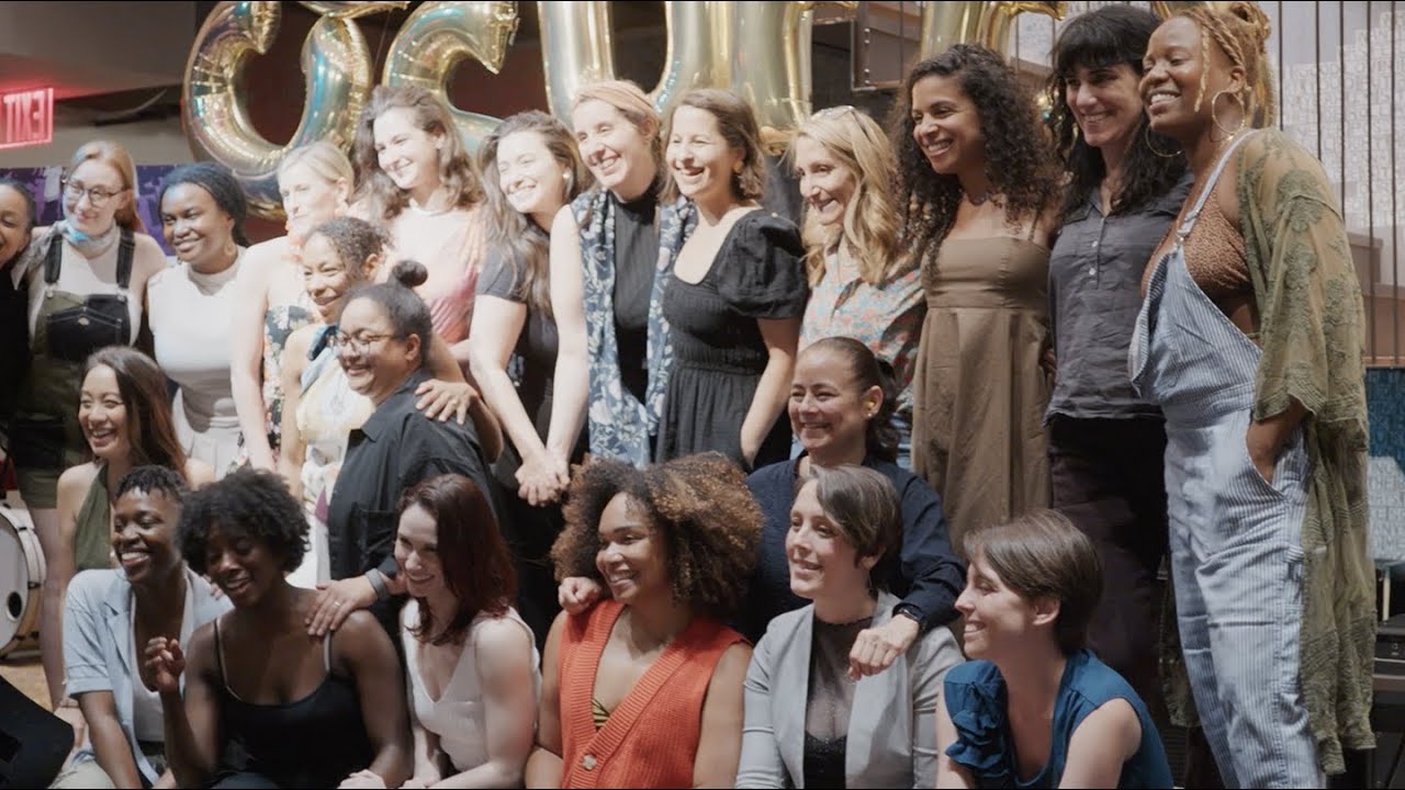 Suffs Original Broadway Cast's First Listen to the Cast Recording - YouTube